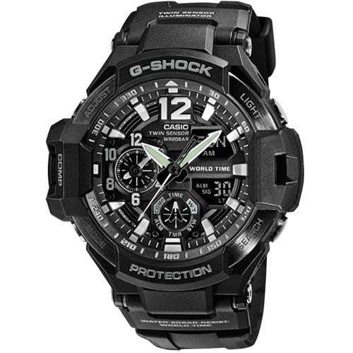 Casio G-Shock Master of G Gravitymaster Men’s Alarm Chronograph GA-1100 ...