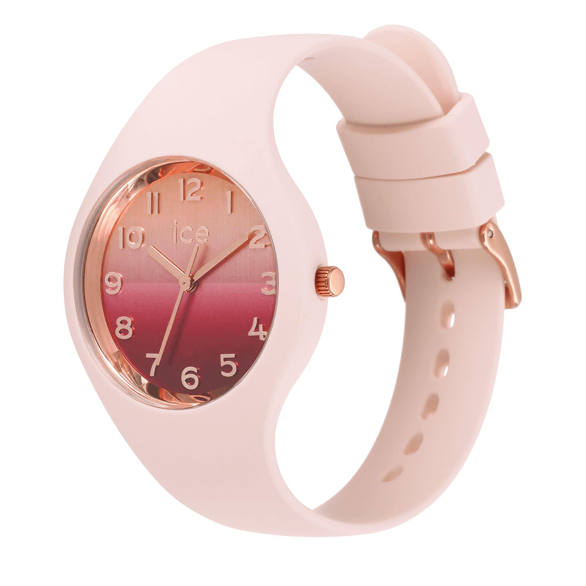 ICE Watch ICE Horizon Nude Gradient Dial Silicone Strap Watch 021361 ...
