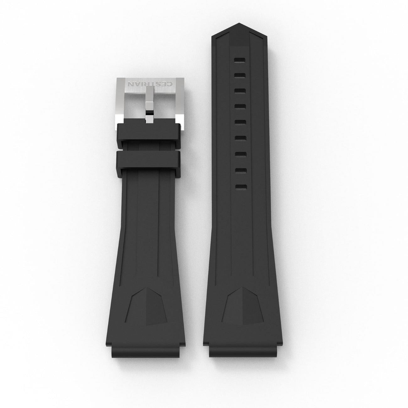 Cestrian Dive Series Silicone Strap 22mm DIVE-SIL-STRAP - WatchNation